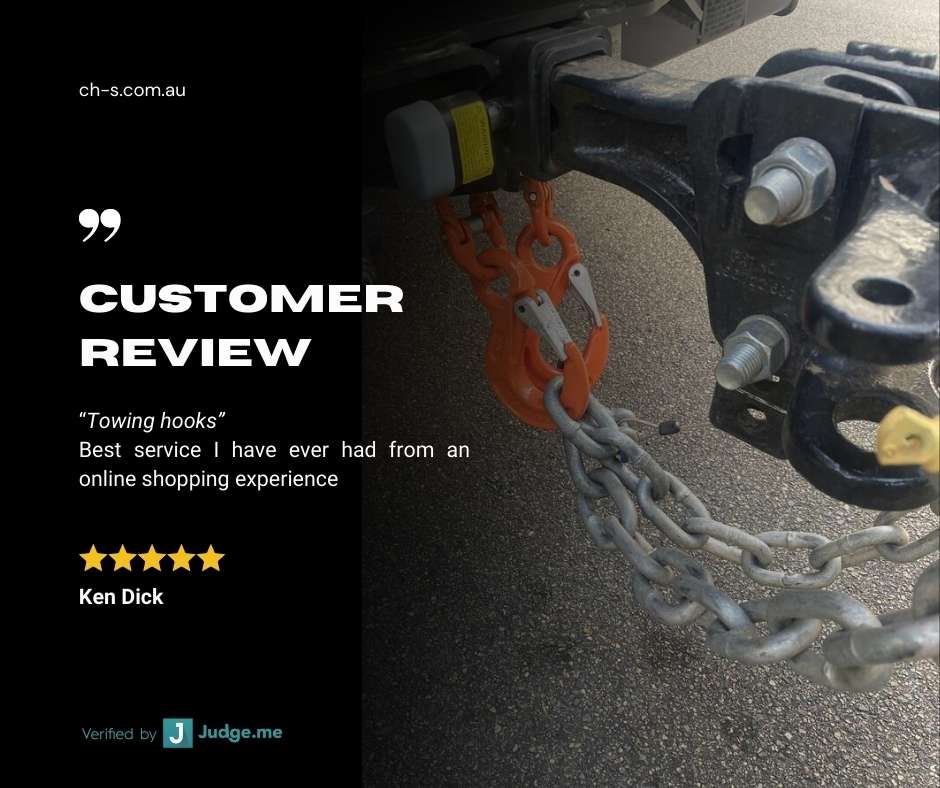 Govt. CTA Approved | Vehicle & Trailer Safety Chain Hook Kit ...