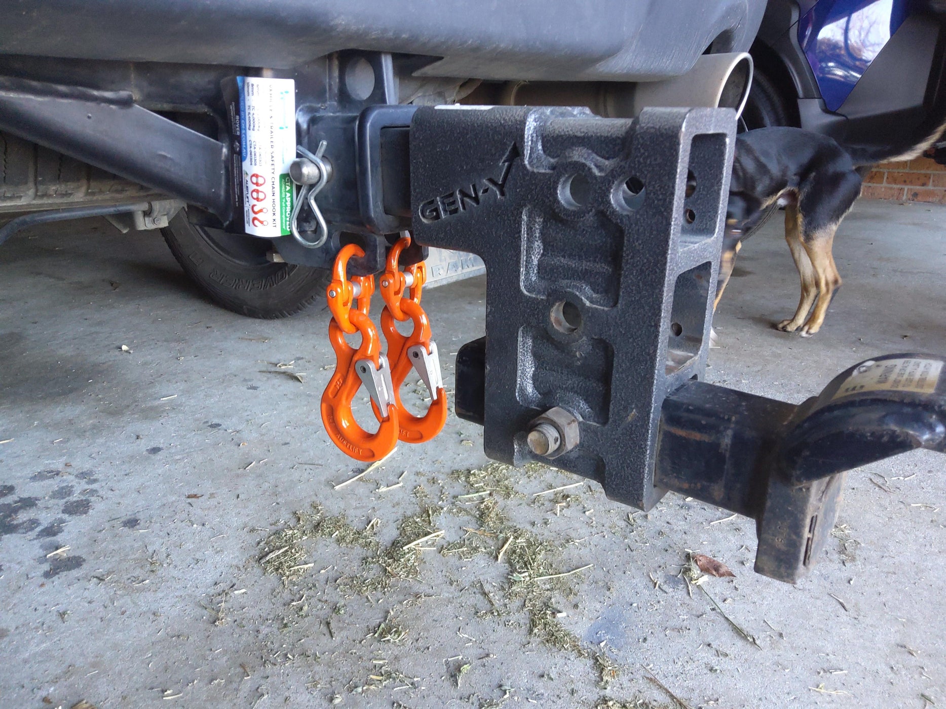 Govt. CTA Approved | Vehicle & Trailer Safety Chain Hook Kit ...