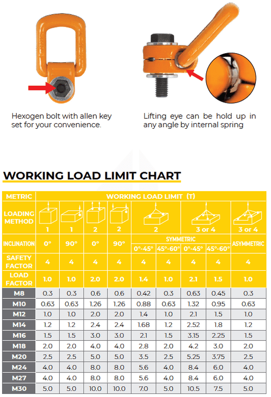 Swivel Lifting Point | Conveying & Hoisting Solutions