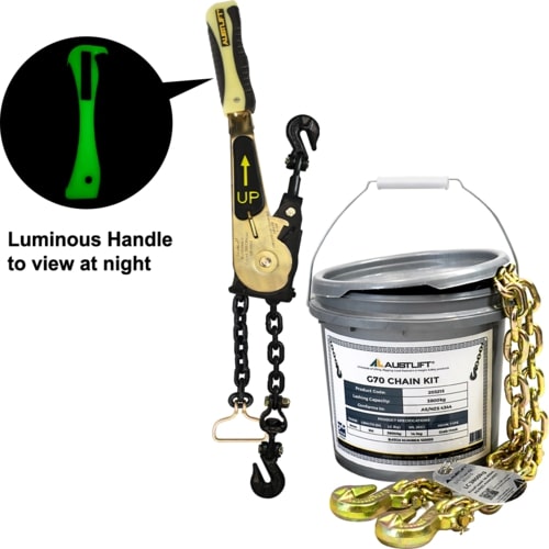 Maxibinder Truck Tie Down Chain Kit | Conveying & Hoisting Solutions